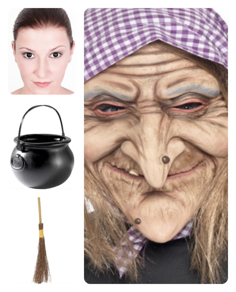 Hekse kostume til voksne - KostumeUniverset