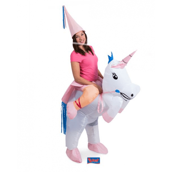 enhjøring kostume til voksne unicorn kostume oppustelig kostume unicorn enhjøring udklædning ...