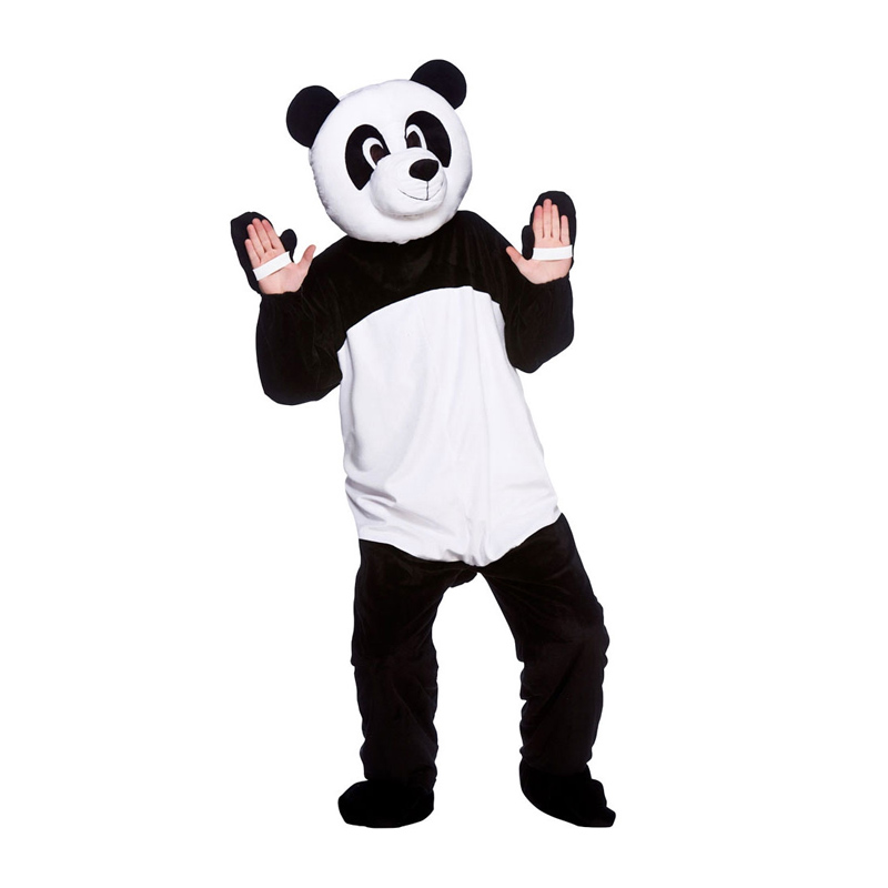 panda kostume til voksne pandakostume til kvinder panda udklædning ...