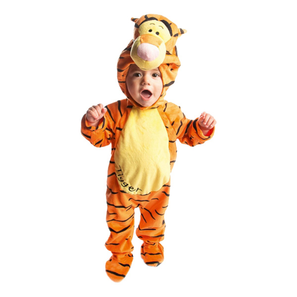 tiger babykostume vildt dyr babykostume tiger kostume til baby ...