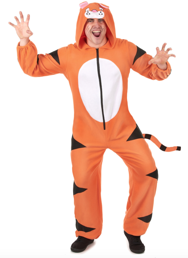 tiger kostume til voksne - KostumeUniverset