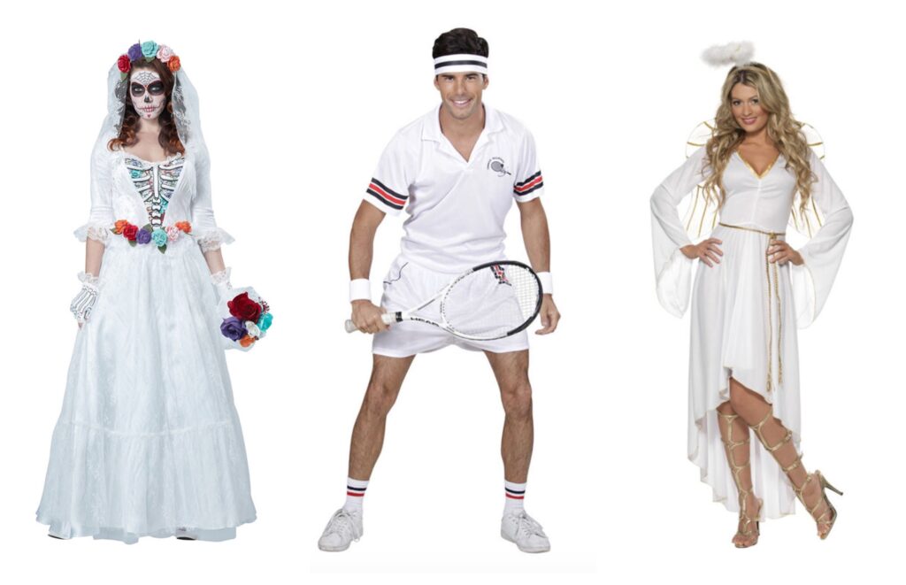 Hvide kostumer til voksne - KostumeUniverset