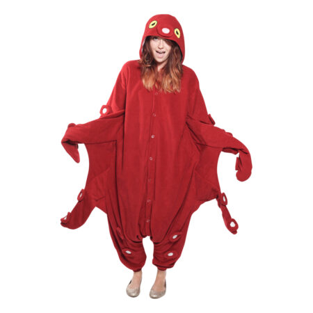 Blæksprutte kigurumi - KostumeUniverset