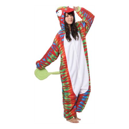 kamelæon kigurumi - KostumeUniverset