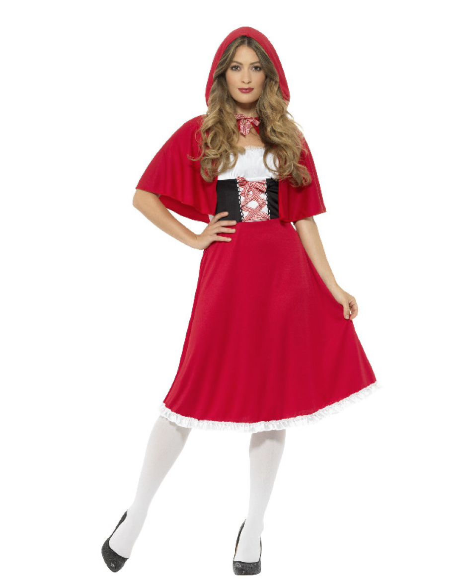 rødhætte kostume røde kostumer til kvinder - KostumeUniverset