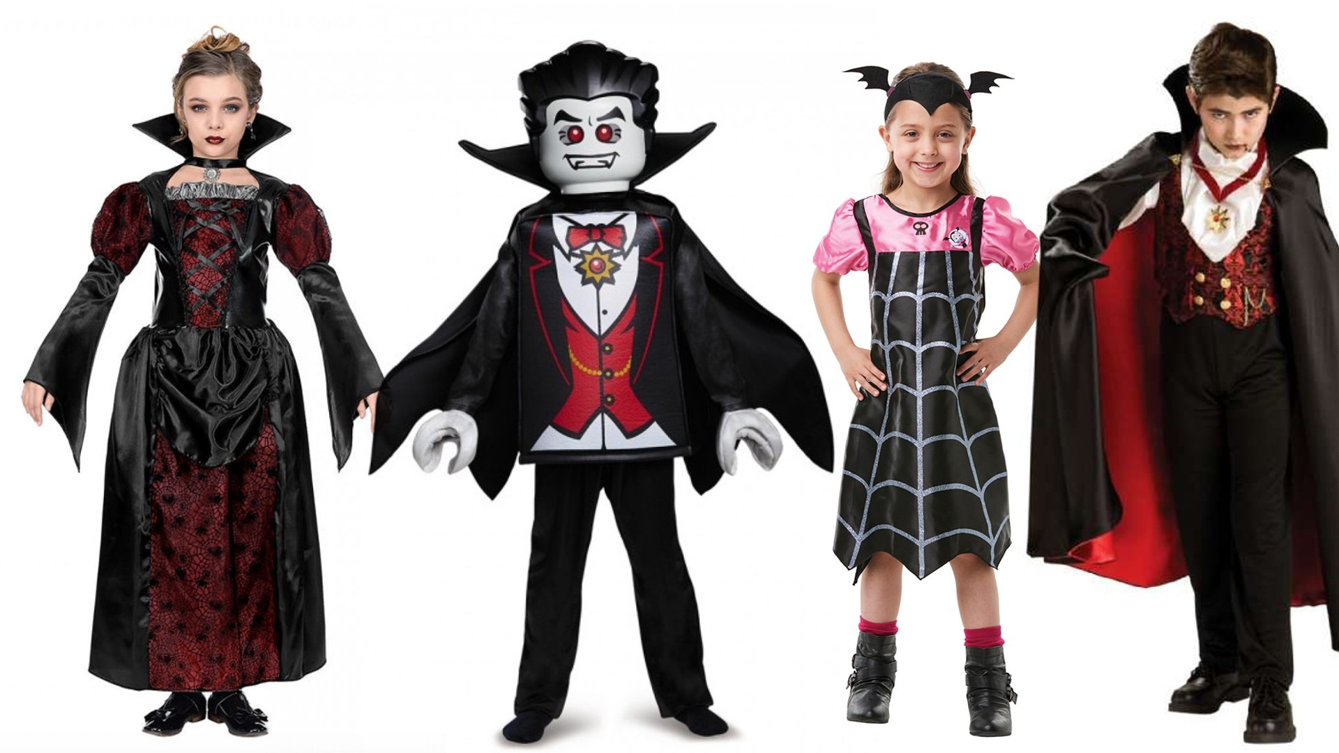 Vampyr kostume til børn halloween kostumer til børn - KostumeUniverset